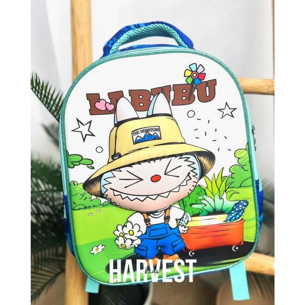 Jual Tas TK / Tas Sekolah Anak Gambar Labubu Emboss 6 Dimesi / TAS A106 ...