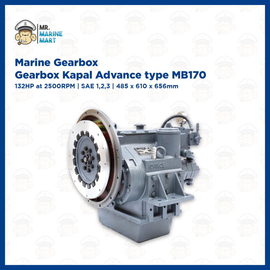 Jual Marine Gearbox Advance MB170 Gearbox Kapal Advance MB170 | Shopee ...