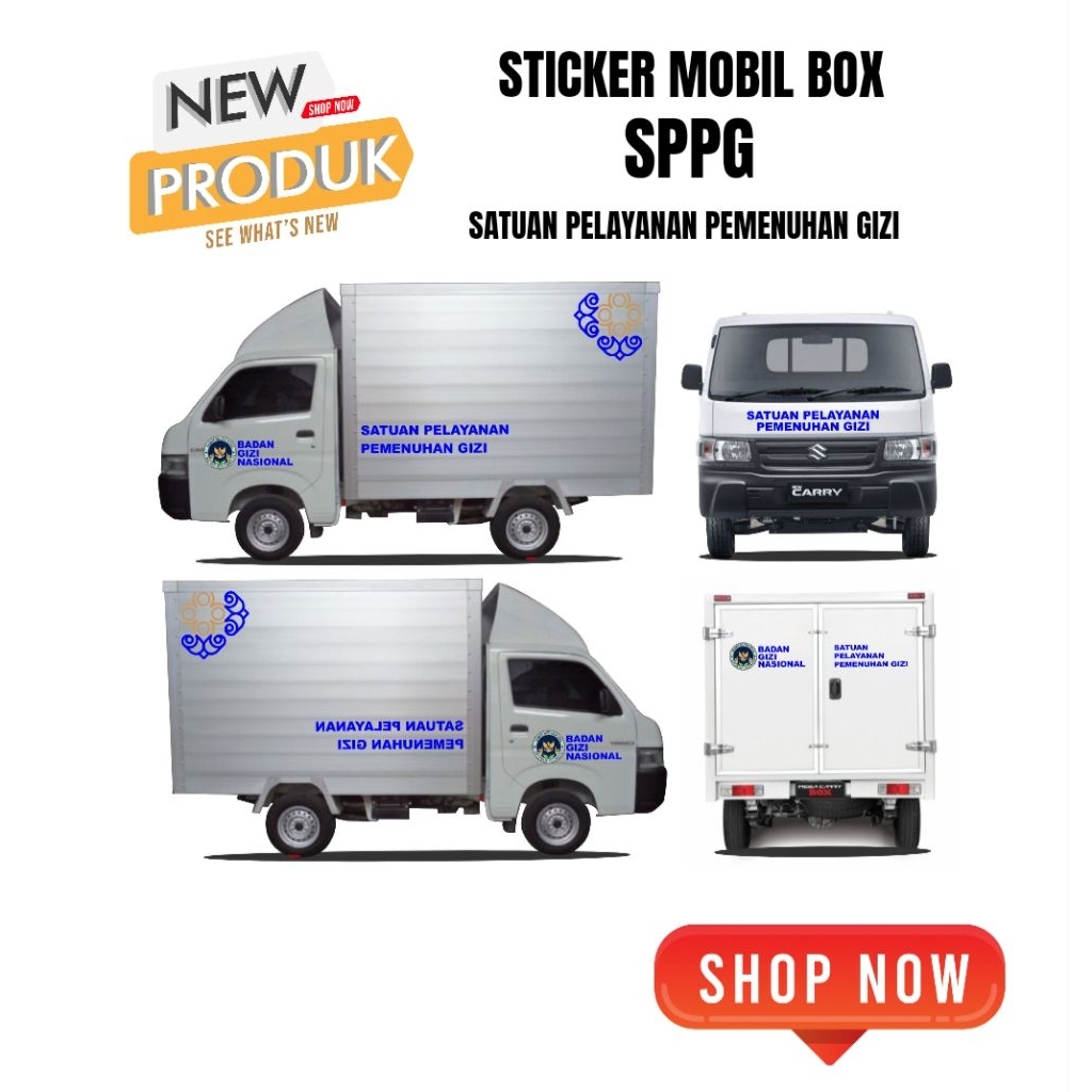 Jual STIKER SPPG SATUAN PELAYANAN PEMENUHAN GIZI.STIKER MAKAN GRATIS ...