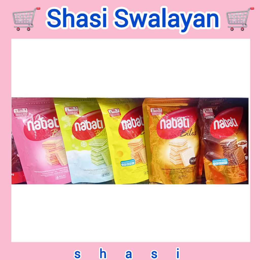Jual NABATI Bites Wafer Pouch 100 gram | Shopee Indonesia