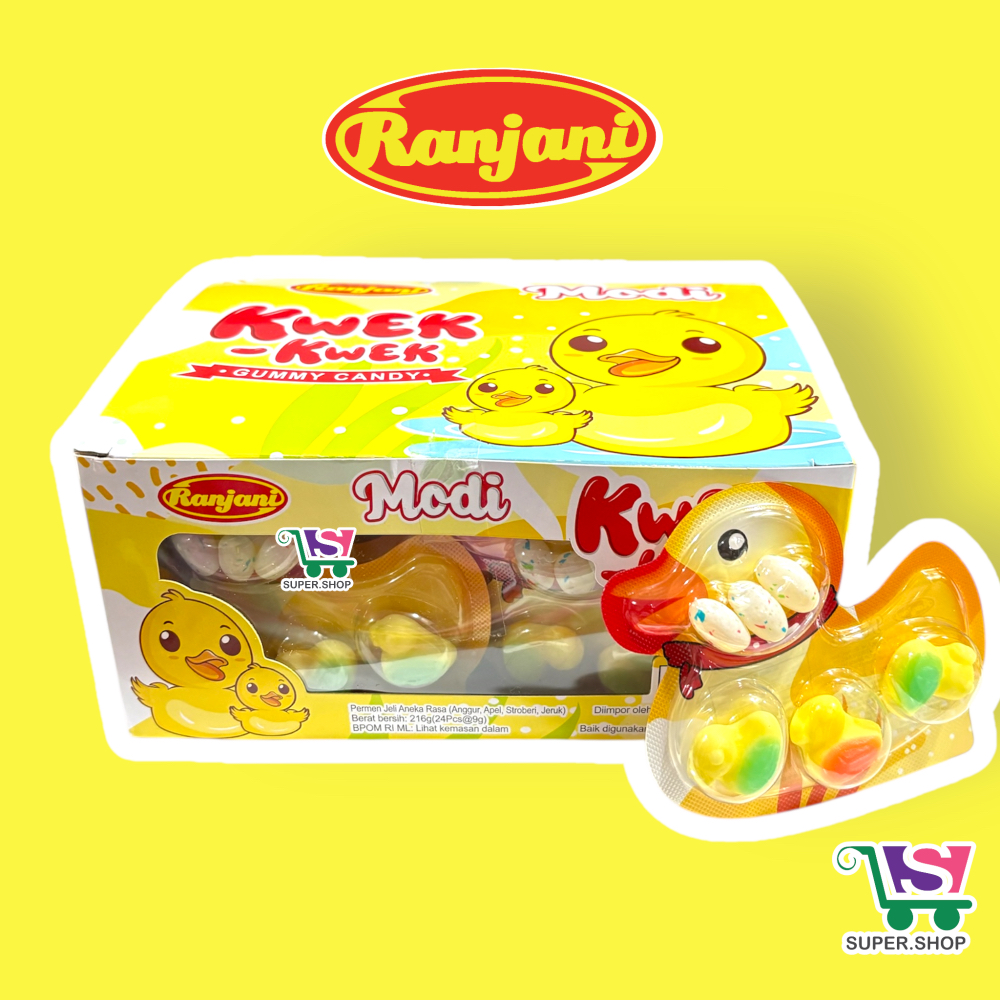Jual Ranjani Modi Kwek Kwek Permen Gummy (isi 24 pcs) | Shopee Indonesia