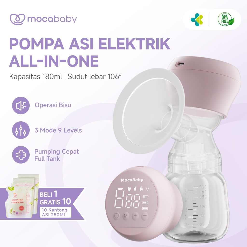 Jual Mocababy Pompa ASI Electric Tanpa Kabel Otomatis Portabel Alat ...