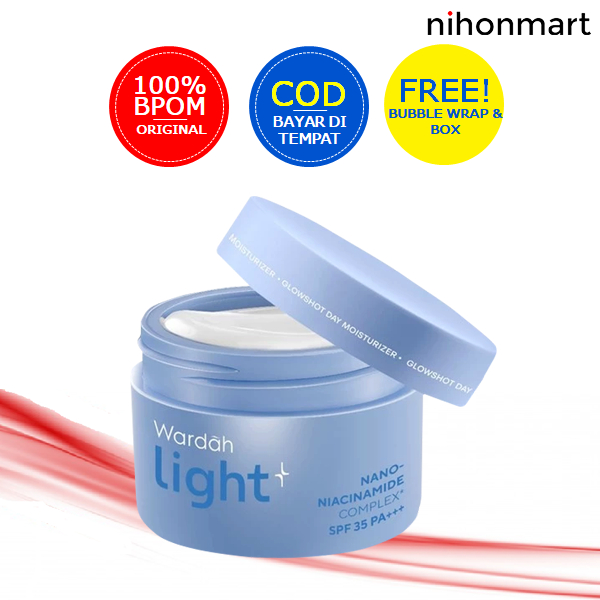 Jual Wardah Light Glowshot Day Moisturizer 30g | Shopee Indonesia