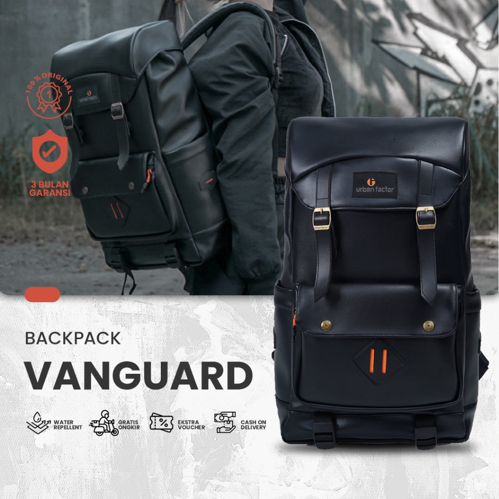Jual Tas ransel Backpack urban factor - Vanguard | Tas laptop Pria ...