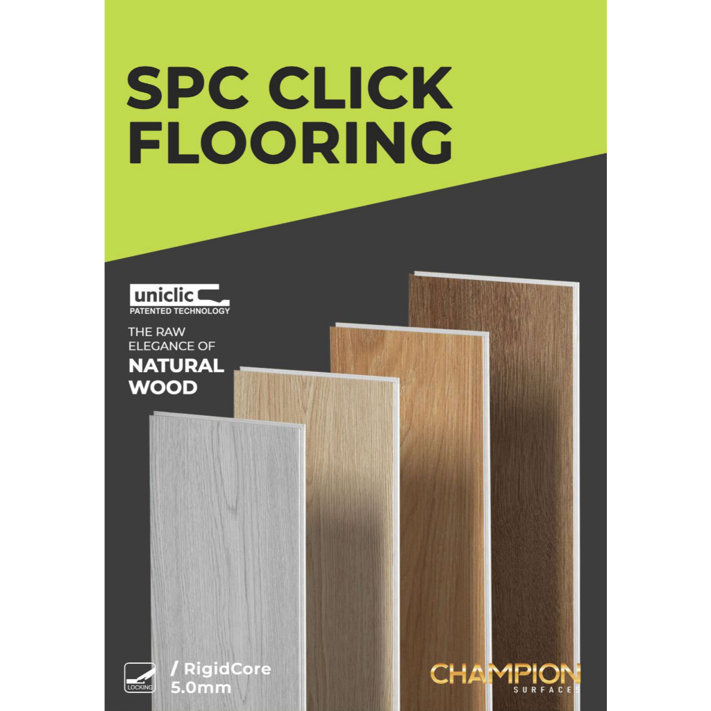 Jual SPC Champion - SPC Rigidcore Series Motif Wood | Tebal 5mm ...