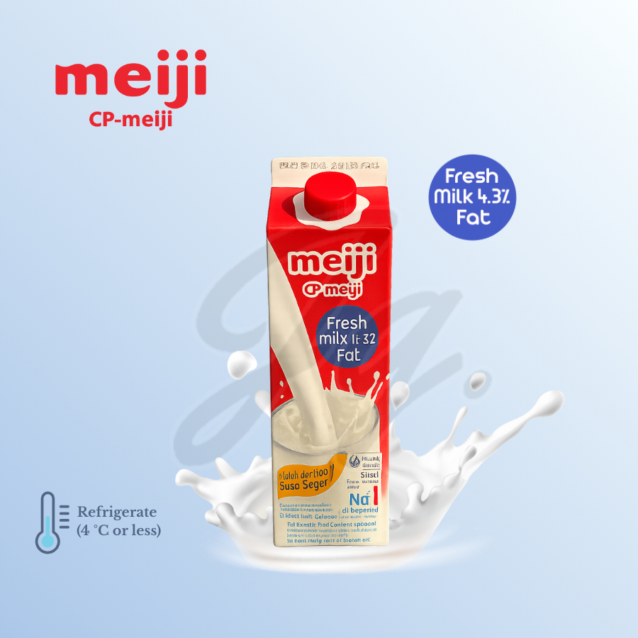 Jual Meiji Deluxe Milk Plain 946 ml - Meiji Pasteurized Fresh Milk ...
