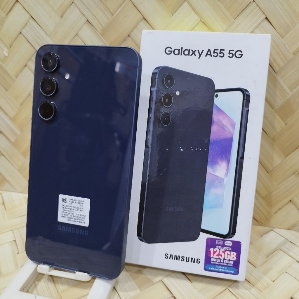 Jual Samsung A55 5G 12/256GB 8/256GB Handphone second fullset batangan ...
