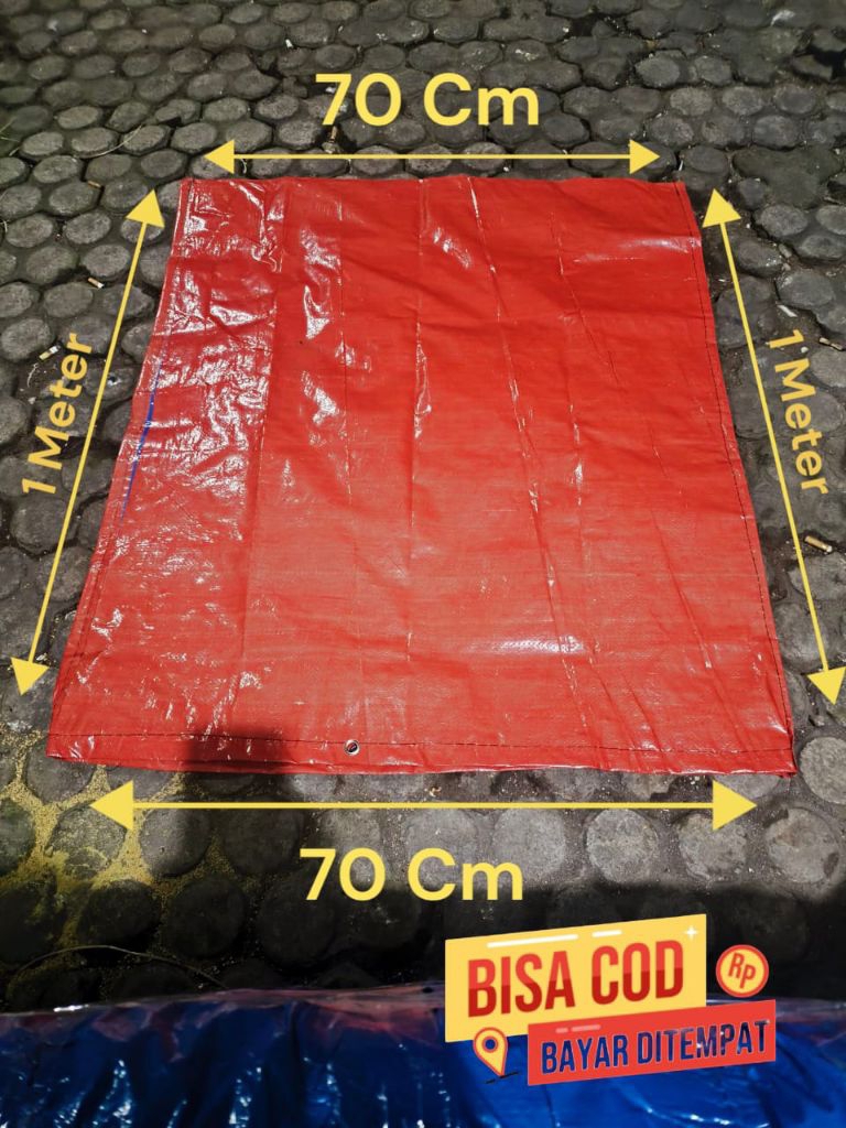 Jual Karung Sampah Bahan Terpal Anti Air Serbaguna Juga Bisa buat Kurir ...