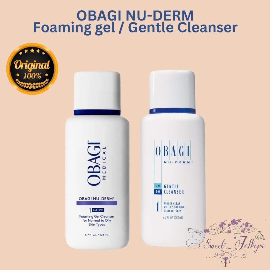 Jual OBAGI NUDERM FOAMING GEL Gel Based Cleanser - OBAGI Gentle Cleanser | Shopee Indonesia