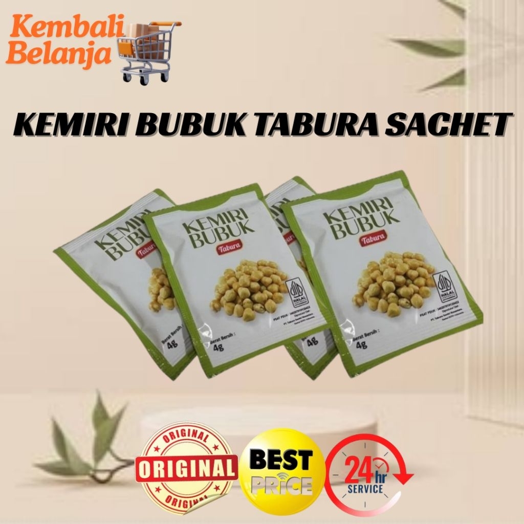 Jual Kemiri Bubuk Tabura 1 Sachet/ Miri Bubuk Tabura/ Bumbu Masak ...