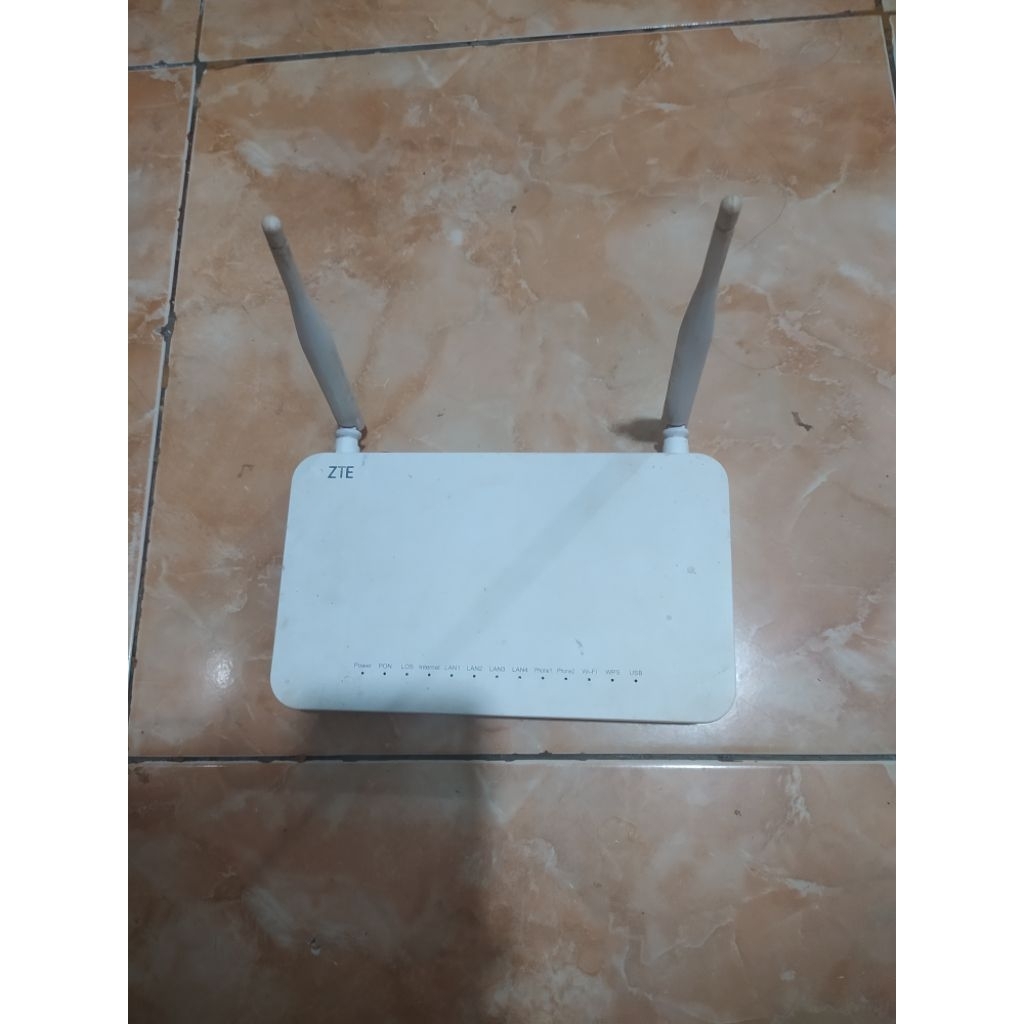 Jual Router zte f609 V3 port biru unit only | Shopee Indonesia