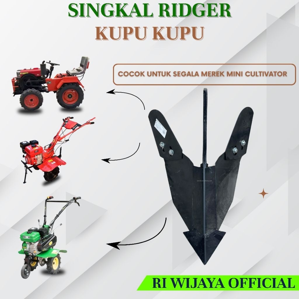Jual SINGKAL KUPU KUPU / RIDGER / SINGKAL TRAKTOR / SINGKAL KUPU KUPU ...