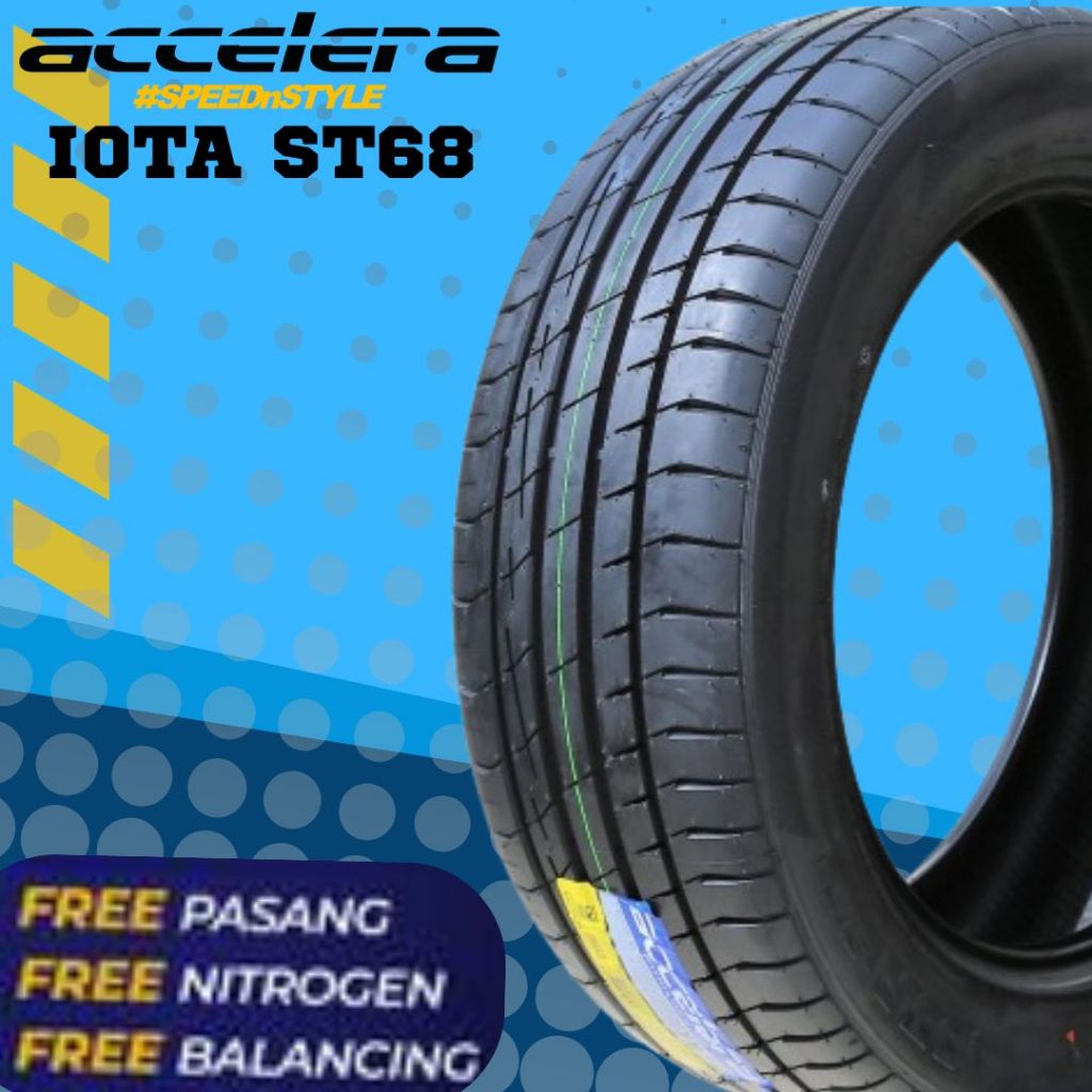 Jual Ban Accelera IOTA ST68 225 / 60 R17 Tubeless Ban Tapak Lebar Cocok ...