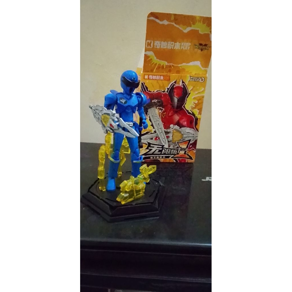 Jual keeppley zero infinite super Sentai biru | Shopee Indonesia