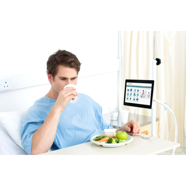 Jual 10.1 inch POE tablet bedside infortainment terminal medical thin ...
