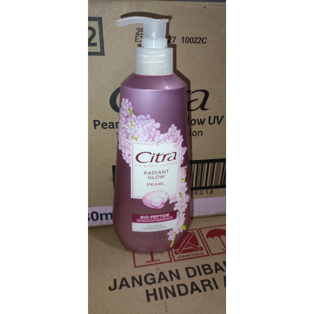 Jual Citra Glow Pearl pump 380ml | Shopee Indonesia