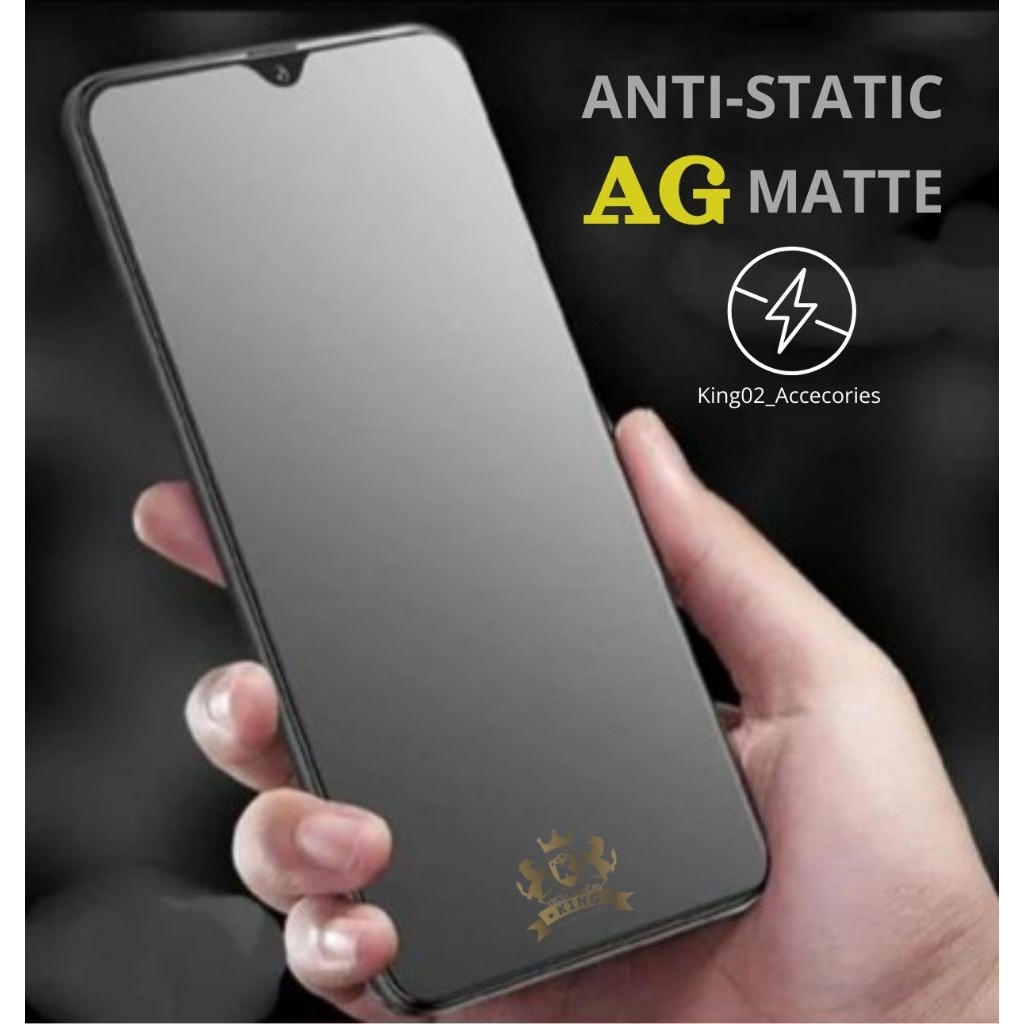 Jual Tempered Glass Anti Static Matte Oppo A5 2020 A9 2020 A32 A52 A72 ...