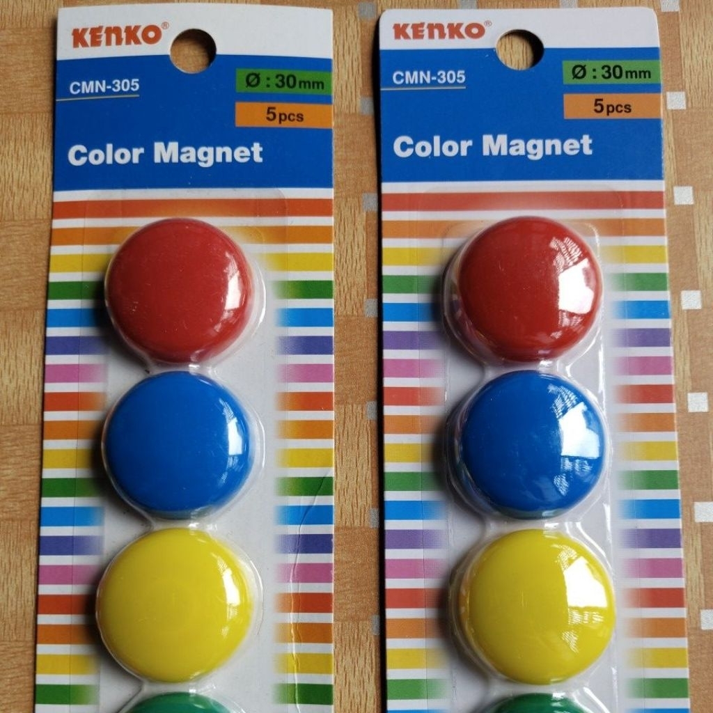 Jual PIN MAGNET WHITEBOARD KENKO 5 WARNA | Shopee Indonesia