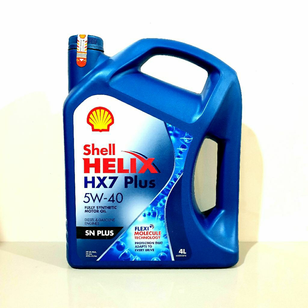 Jual OLI SHELL HELIX HX7 PLUS 5W-40 KEMASAN 4L | Shopee Indonesia