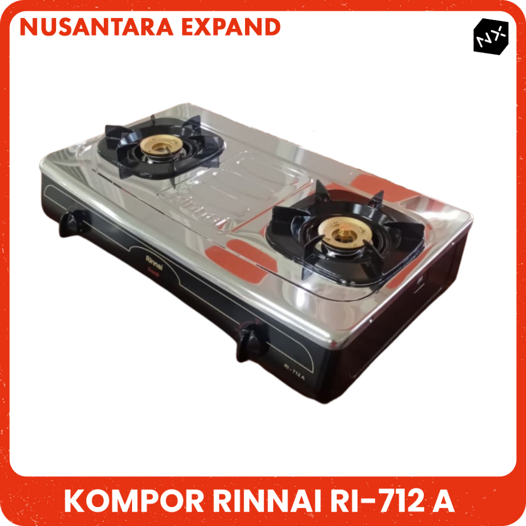 Jual Kompor Gas Rinnai 2 Tungku RI 712A | Shopee Indonesia