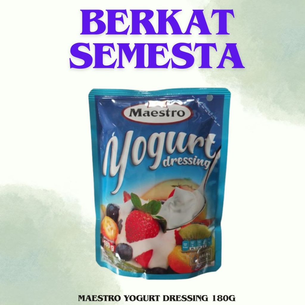 Jual MAESTRO YOGURT DRESSING 180G | Shopee Indonesia