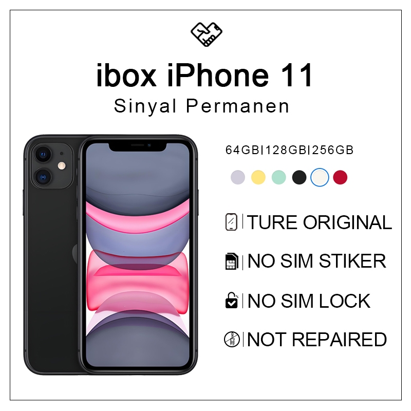 Jual IBox - Apple iPhone 11 256GB/128GB/64GB Second Original 100% | Mulus Normal Fullset Kondisi ...