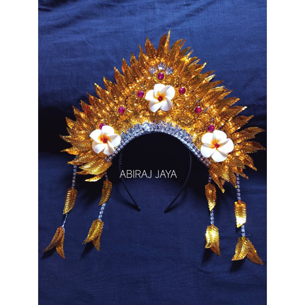 Jual mahkota tari mahkota sunting bali mahkota karnaval hiasan kepala ...