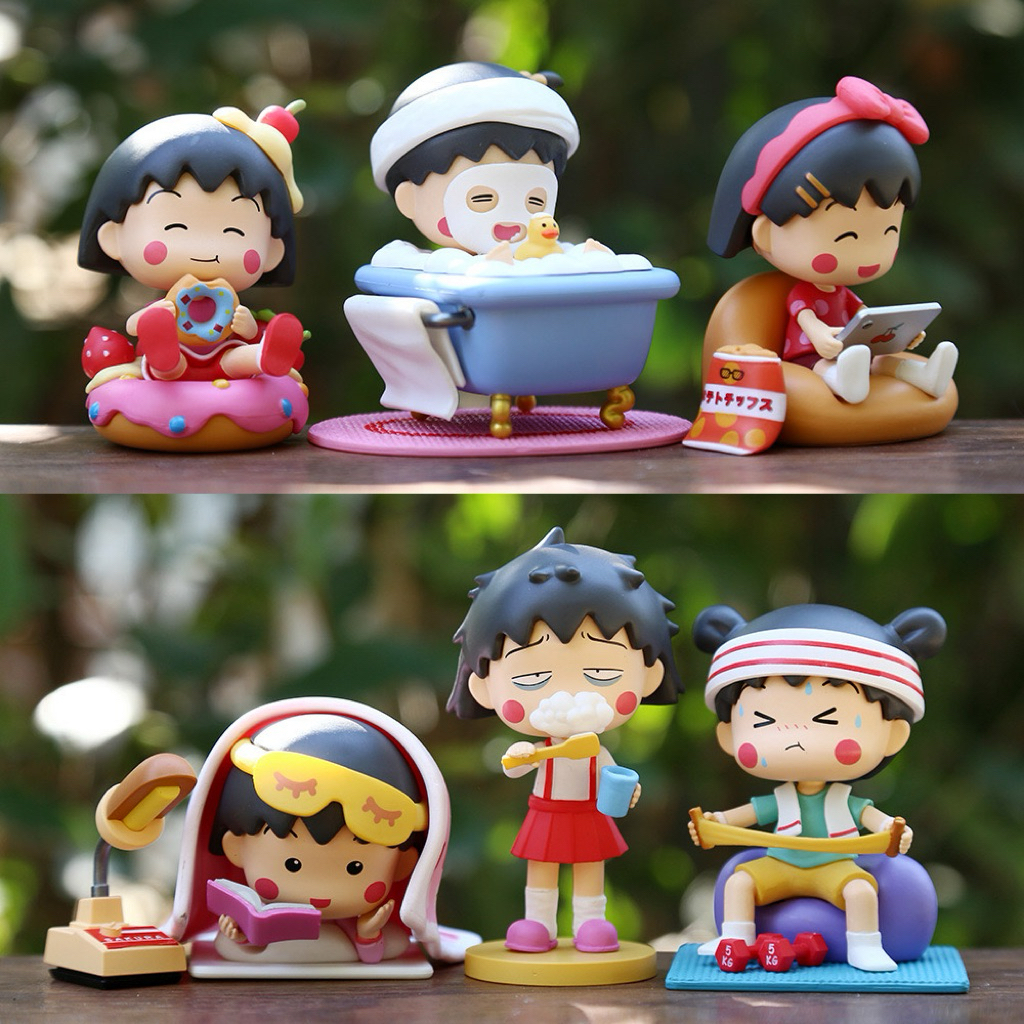 Jual Action Figure Chibi Maruko Chan Characters | Shopee Indonesia