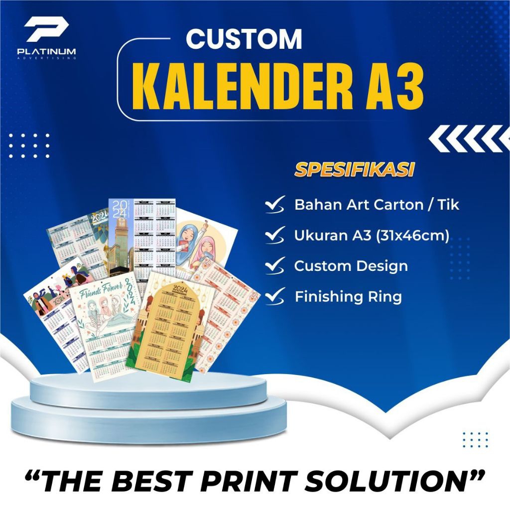Jual Kalender Dinding 2024 | Kalender Custom Foto | KALENDER GANTUNG ...