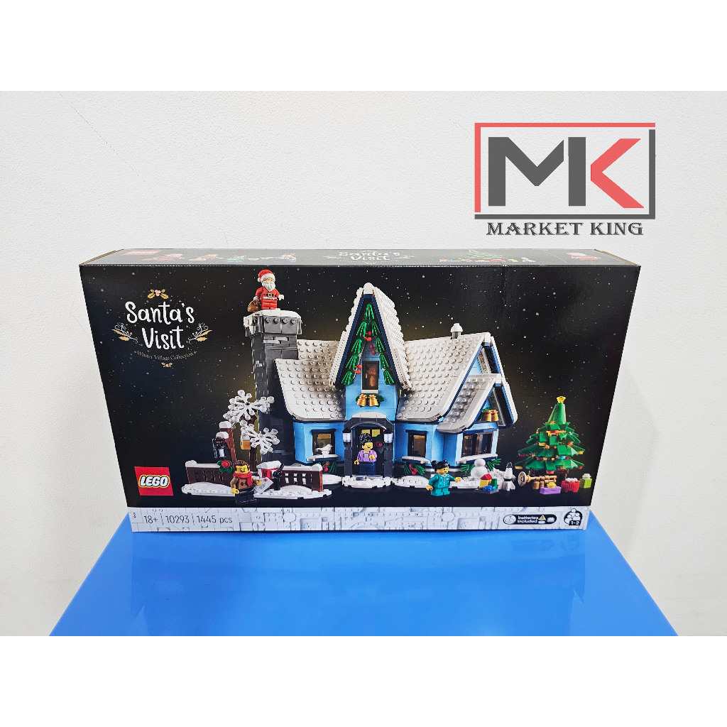 Jual Lego 10293 Santa’s Visit Christmas Eve House Model Lego Creator ...