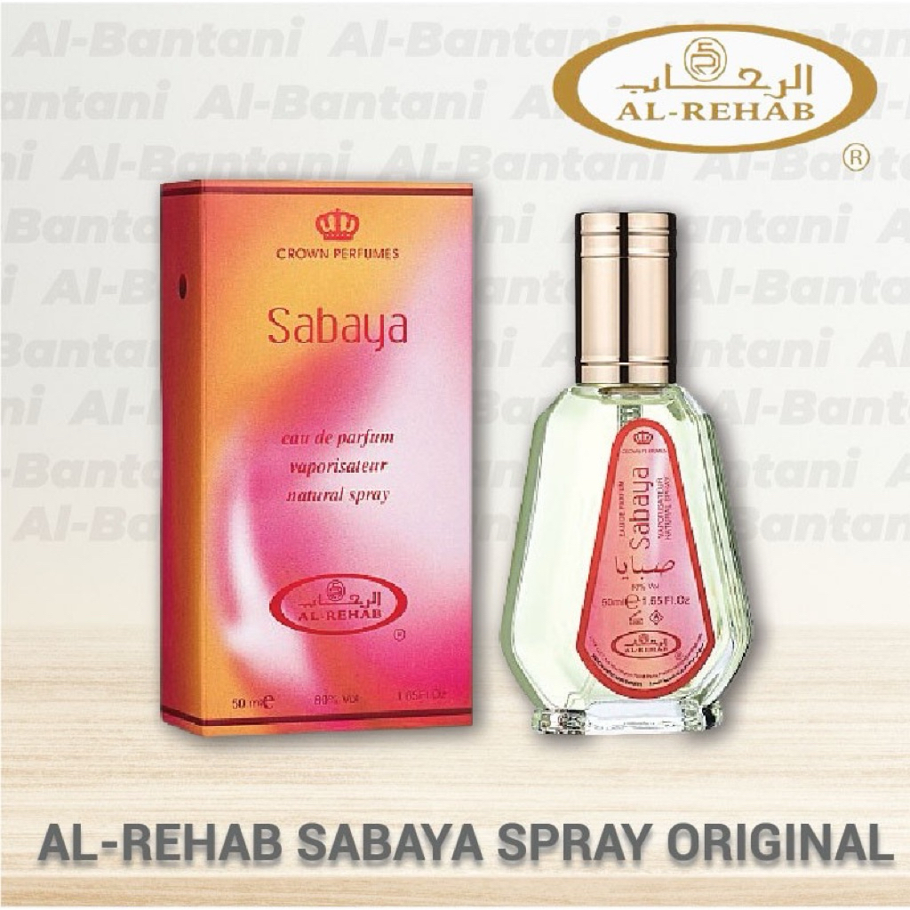 Jual Parfum Sabaya 50ml Spray by Al Rehab Original | Shopee Indonesia