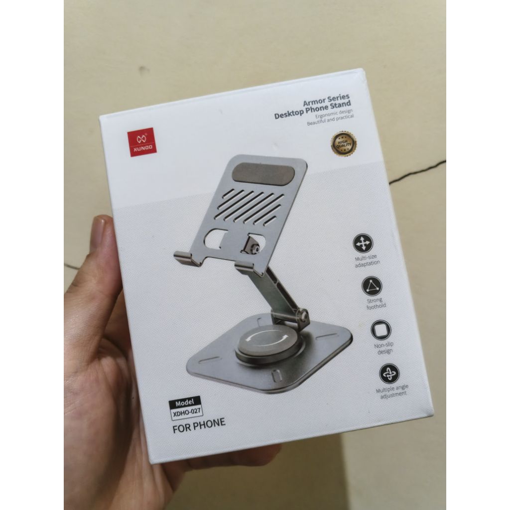 Jual XUNDD PHONE HOLDER 360° DUDUKAN HANDPHONE METAL KOKOH | Shopee ...