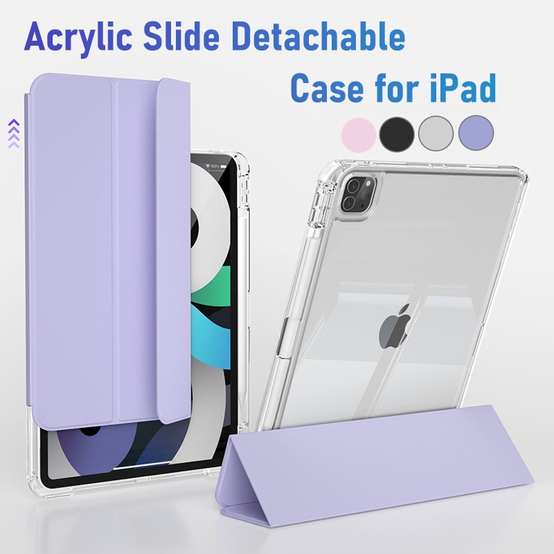Jual Casing iPad 11 dengan Penutup Geser Anti-Tekuk dan Slot Pena untuk ...