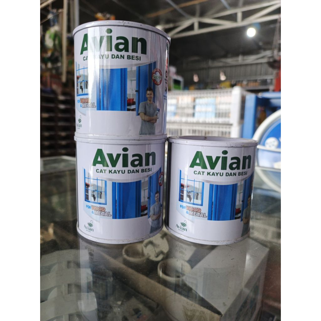 Jual Cat Avian kayu dan besi 200cc | Shopee Indonesia