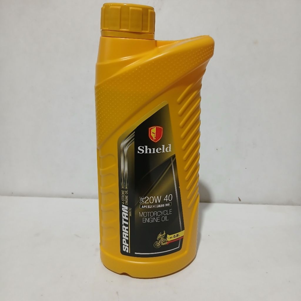 Jual 100% ORIGINAL OLI SHIELD SPARTAN MATIC SAE 20W 40 API SJ JASO MB ...