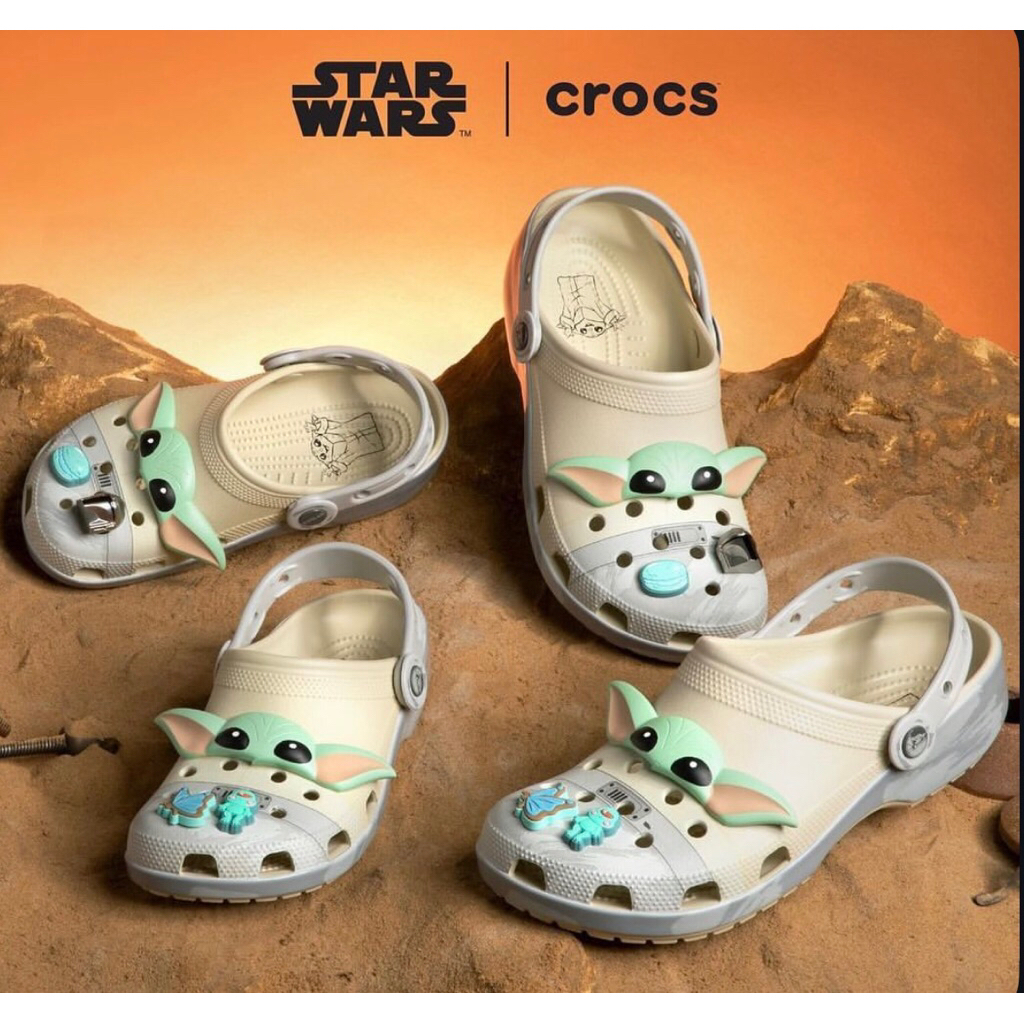 Jual @Dafzction - Crocs Collab X Starwars Grogu | Shopee Indonesia