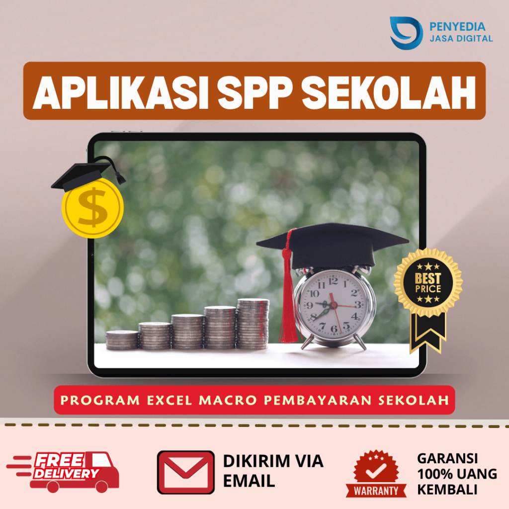 Jual Aplikasi SPP Sekolah Otomatis, Laporan Pembayaran Auto-Jadi ...