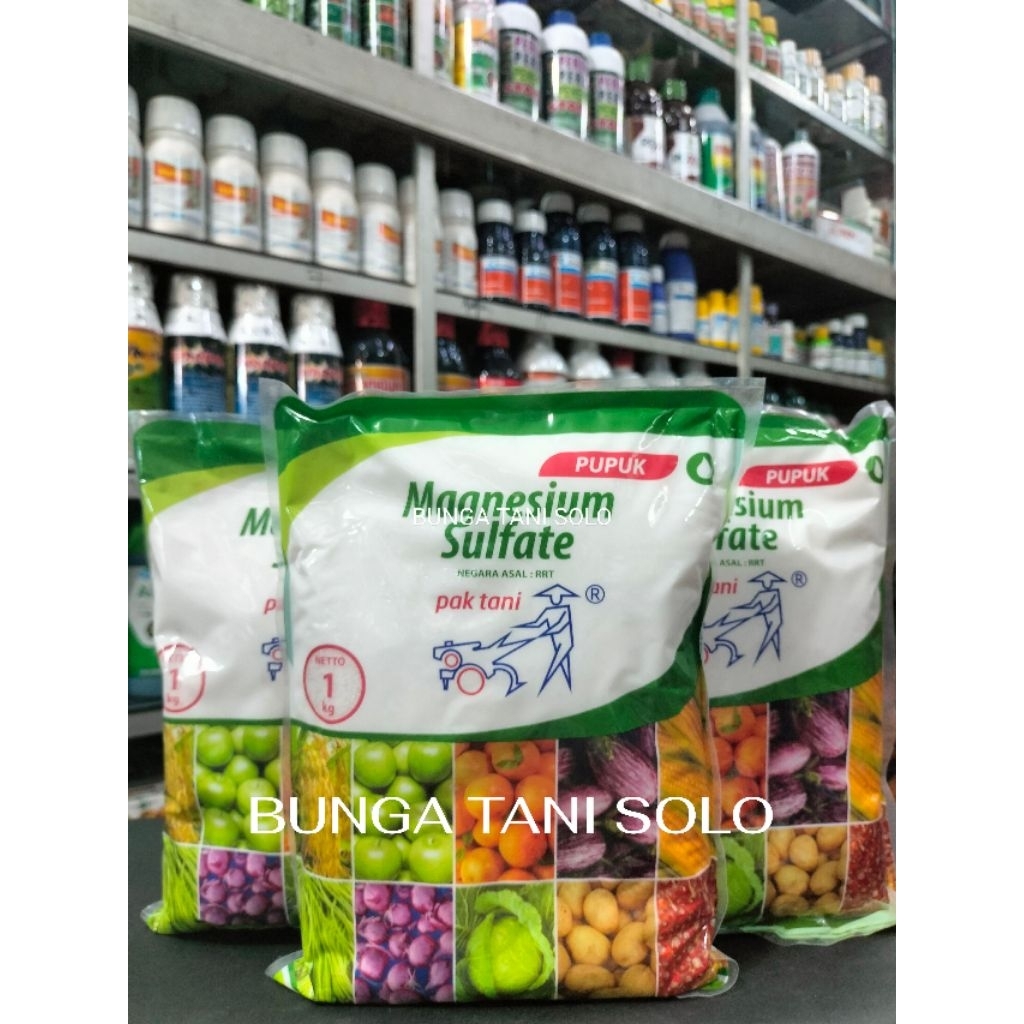 Jual Magnesium Sulfate Pak Tani - 1kg Kemasan Pabrik | Shopee Indonesia
