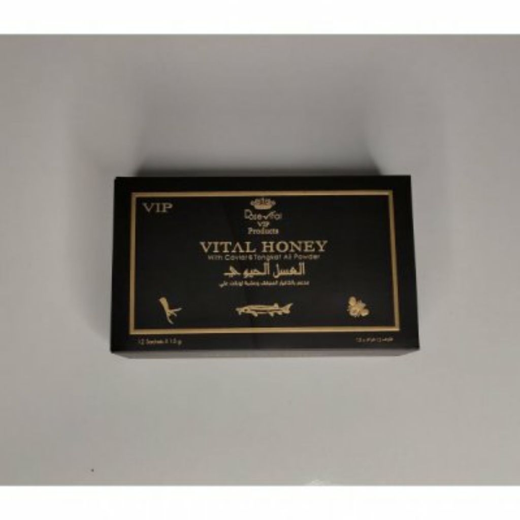 Jual Vital Honey Madu Arab VIP Original Asli Distributor Resmi 1 Box ...