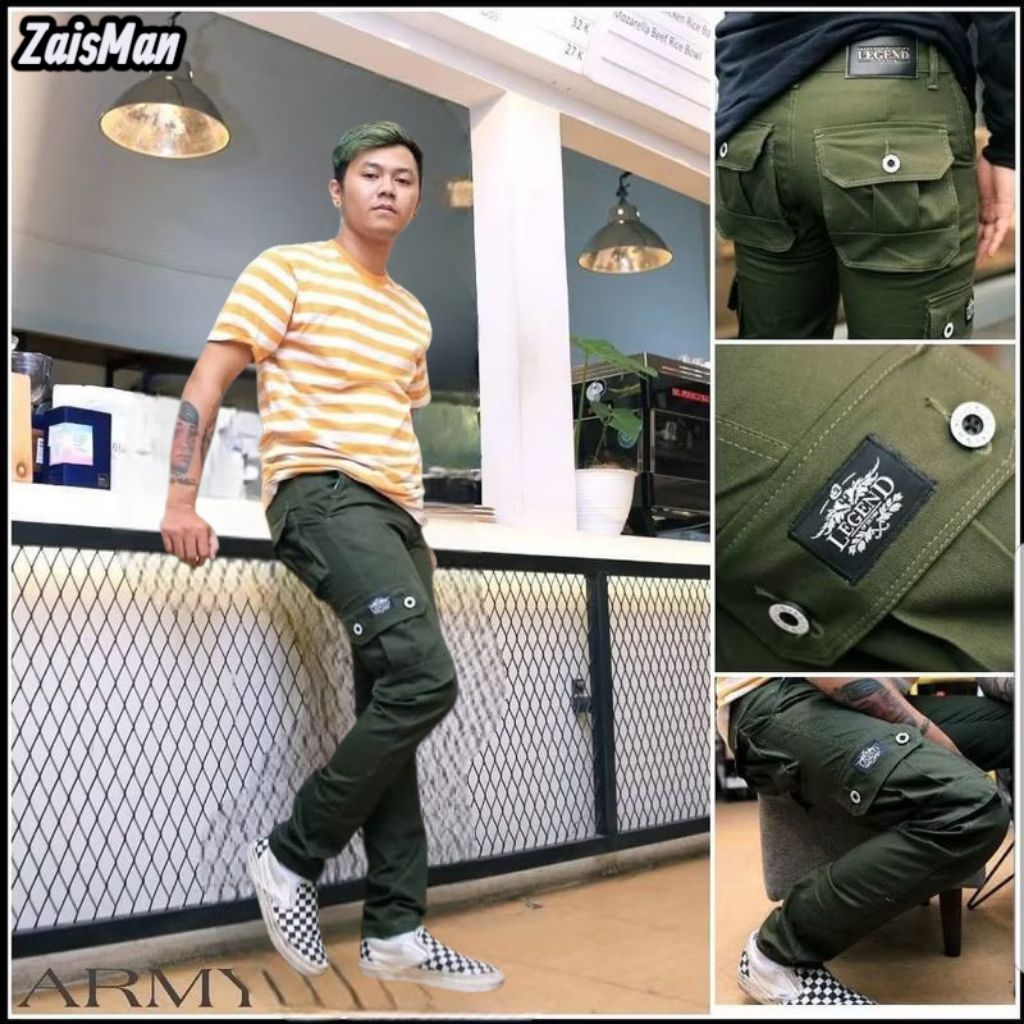 Jual YANG LAGI HITS Celana Cargo Panjang Pria Army Loreng Ufc Venum Mma ...