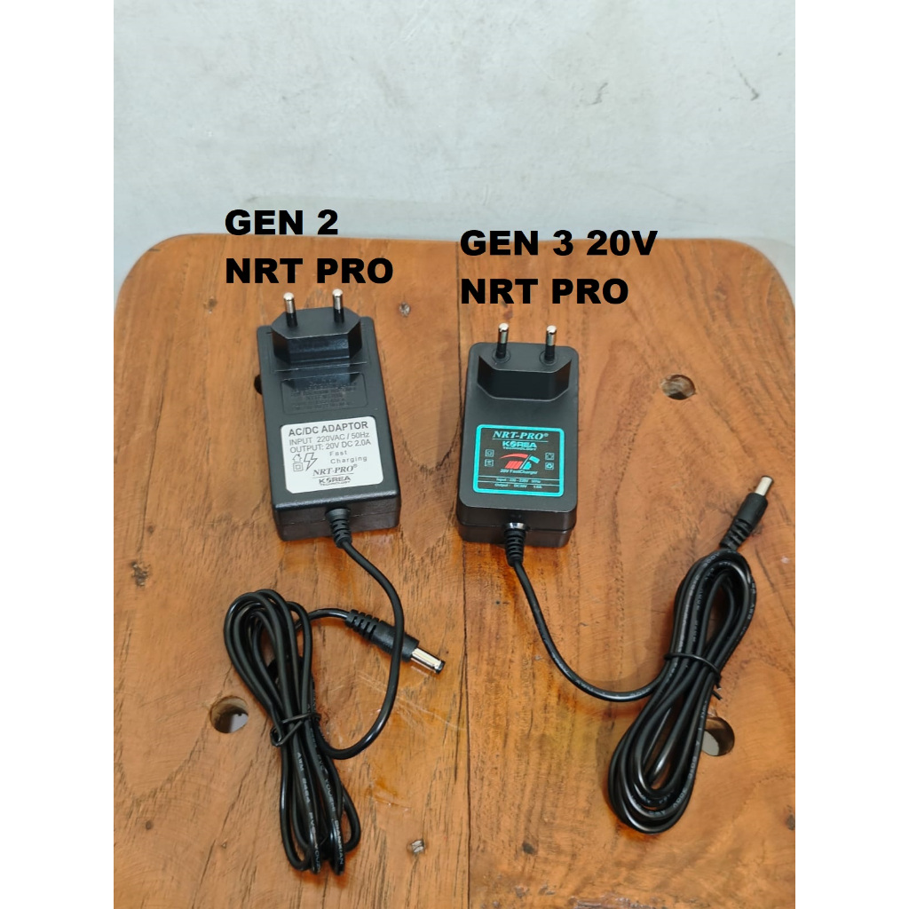 Jual GEN 3 Spare part Charger 20V 2.0A Fast Charger NRT PRO for LXT ...