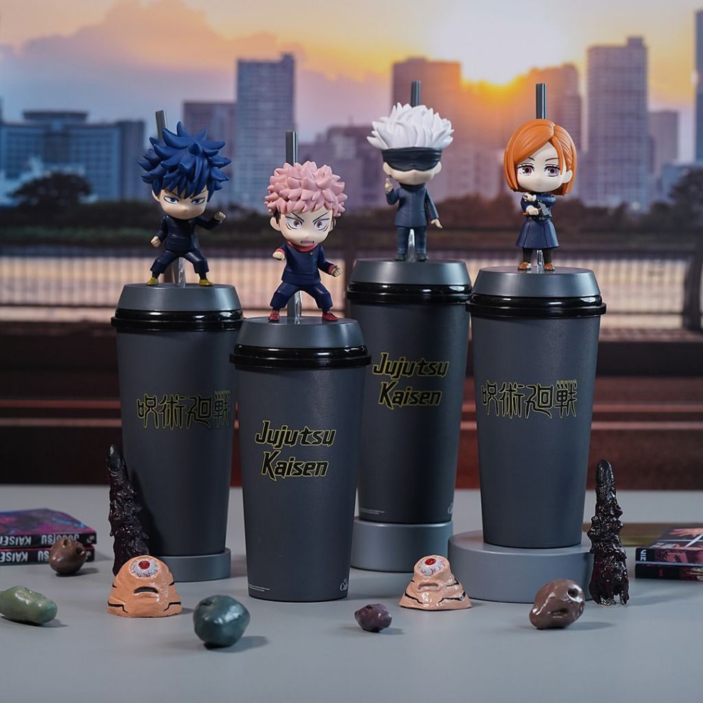Jual Collectible Merchandise Jujutsu Kaisen Cup & Topper 32 oz Gojo ...
