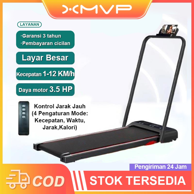 Jual XMVP Treadmill Electric Low Watt Treadmill Portable Incline ...