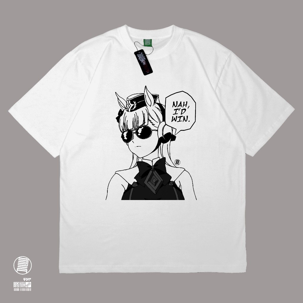 Jual Kaos Gold Ship Nah Id Win Michael Jackson Meme Umamusume Uma ...