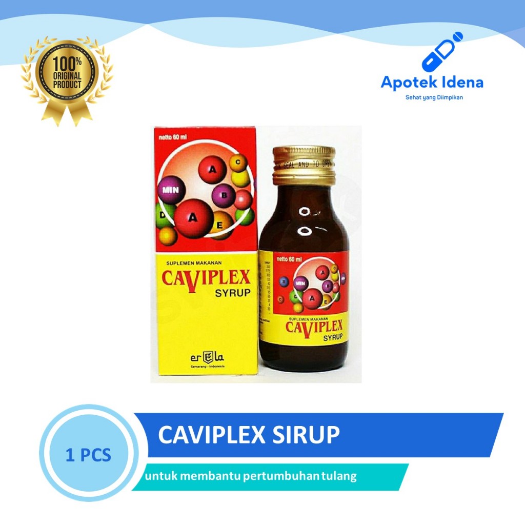Jual CAVIPLEX SIRUP 60 ml Vitamin dan Multivitamin Daya Tahan Tubuh ...