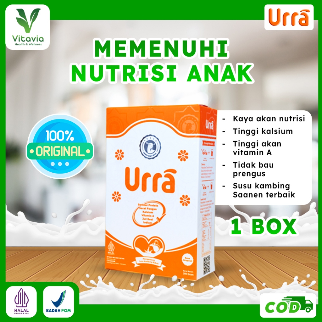 Jual Susu Urra 1 Box | Susu Kambing Saanen Premium - Penuhi Nutrisi dan ...