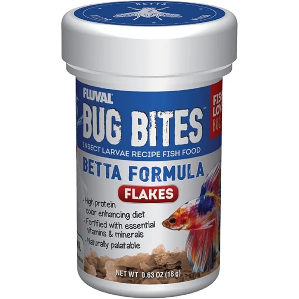 Jual Fluval Bug Bites Color Enhancing Fish Food for Betta Fish, Flakes ...