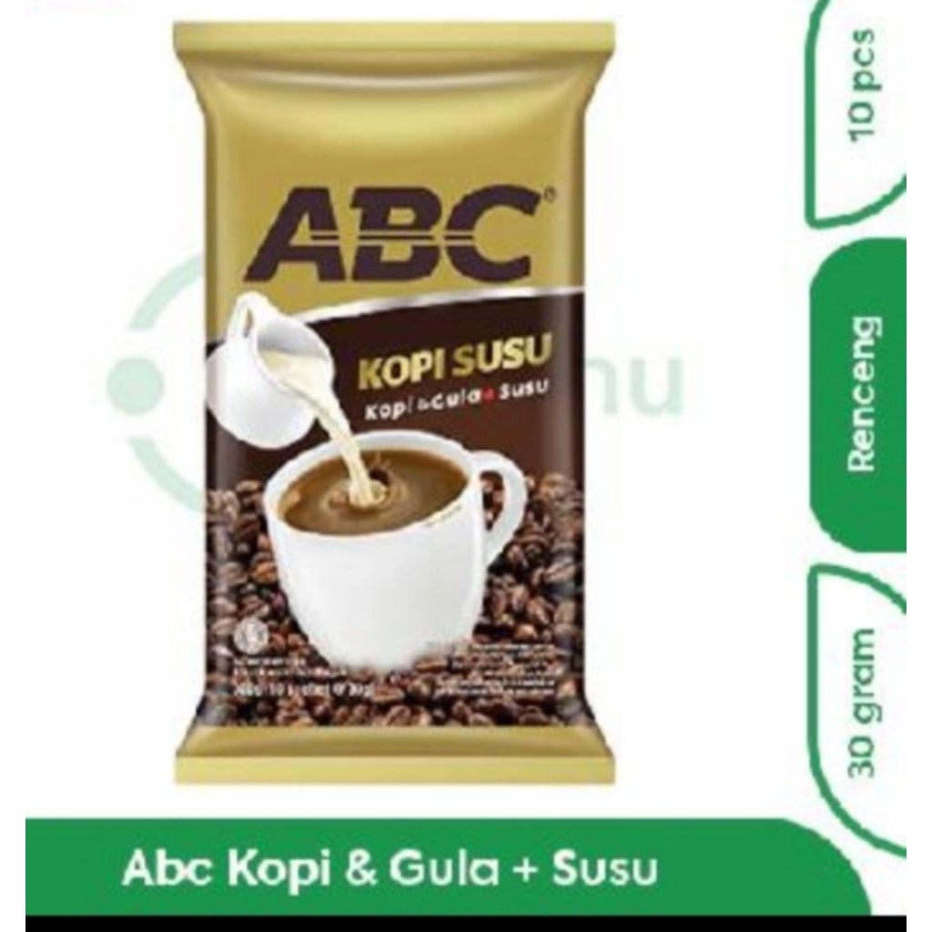 Jual KOPI ABC SUSU SAC BAG ISI RENTENG ( 2 BAG ) | Shopee Indonesia