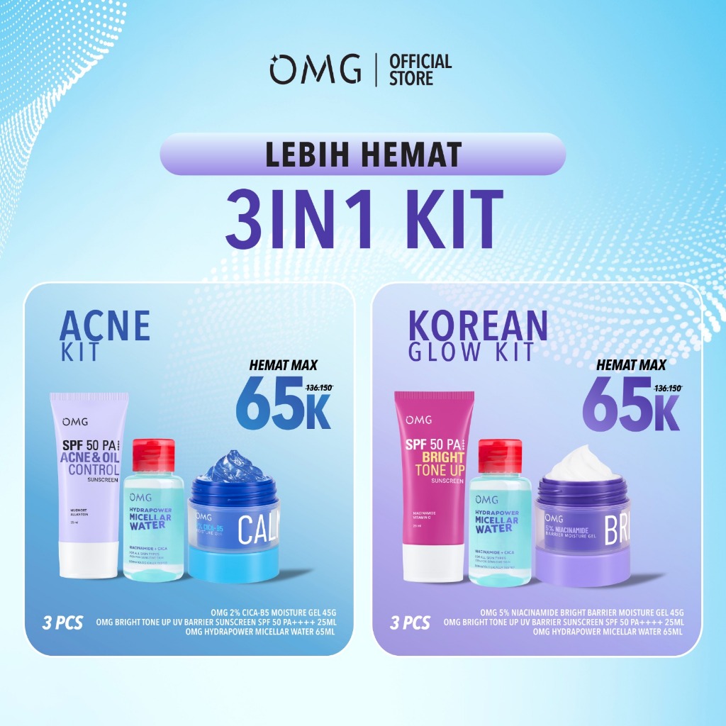 Jual [LEBIH HEMAT!] OMG OH MY GLOW 3in1 Cerah Glowing & Anti Jerawat ...