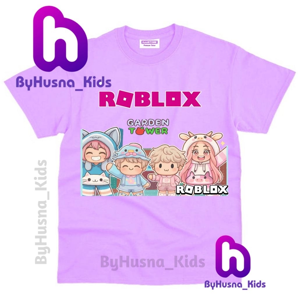 Jual BAJU ANAK KAOS ANAK ROBLOX BOBA ACIL KA MOMON DAN KA ATUN ACILPINK ...